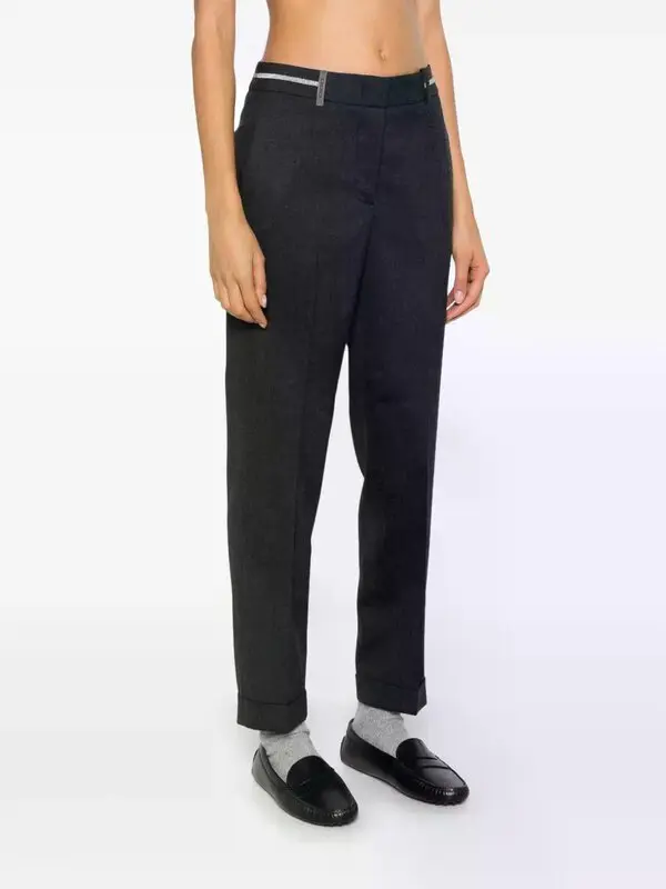 Peserico Punto Luce-trim Trousers