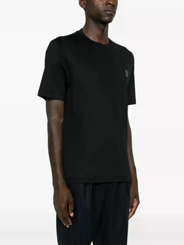 Brunello Cucinelli Logo-print Cotton T-shirt