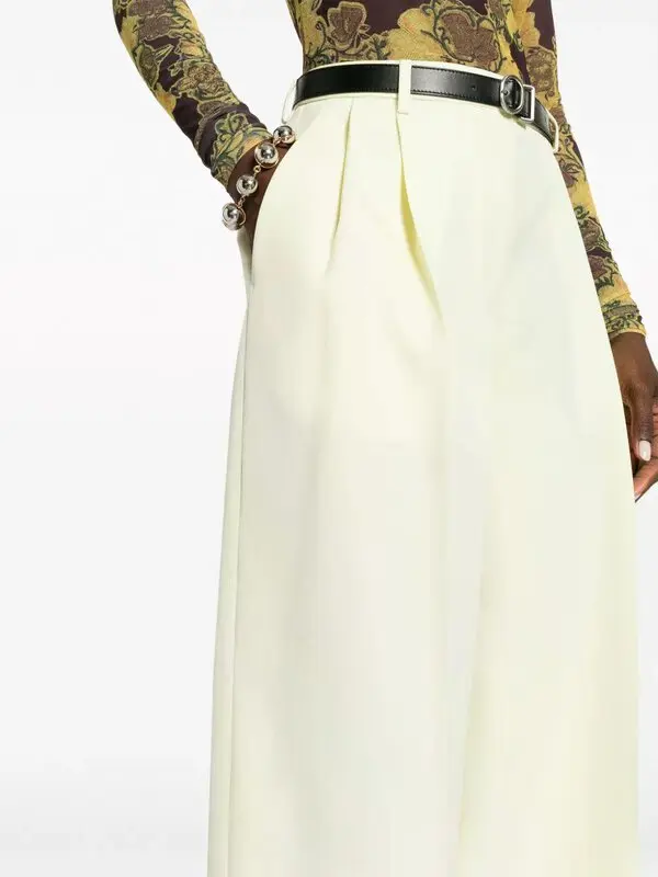 JIL SANDER High-waisted Wide-leg Trousers