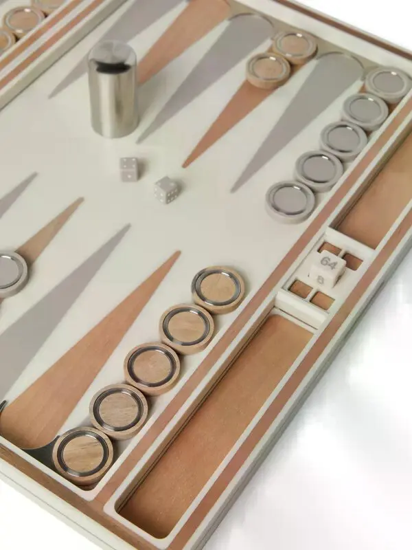 Brunello Cucinelli Wood Backgammon Set
