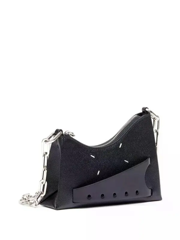 MAISON MARGIELA Micro Snatched Leather Shoulder Bag