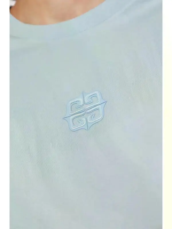 Givenchy Cropped 4g Liquid T-shirt