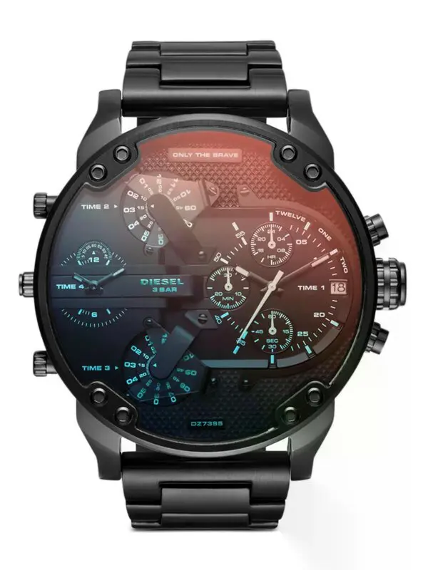 DIESEL® 57mm Chronograph Bracelet Watch