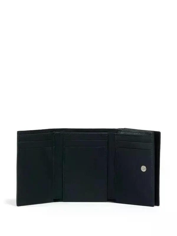 Marni Logo-embroidered Leather Wallet