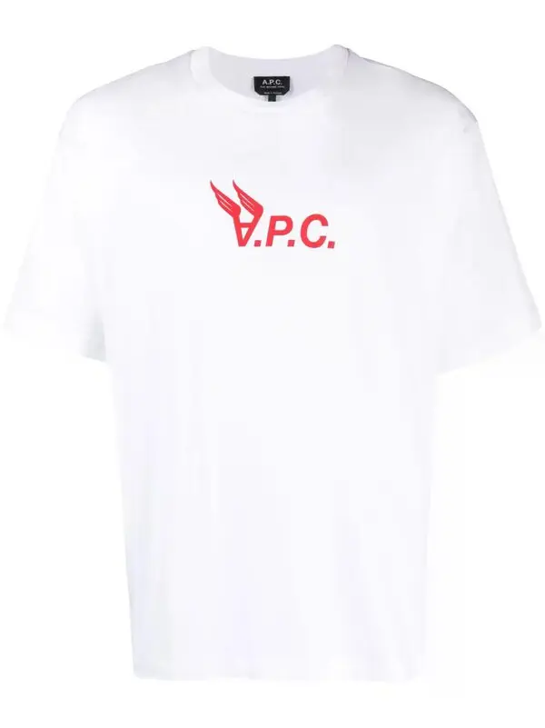 A.p.c. Hermance Logo-print Cotton T-shirt