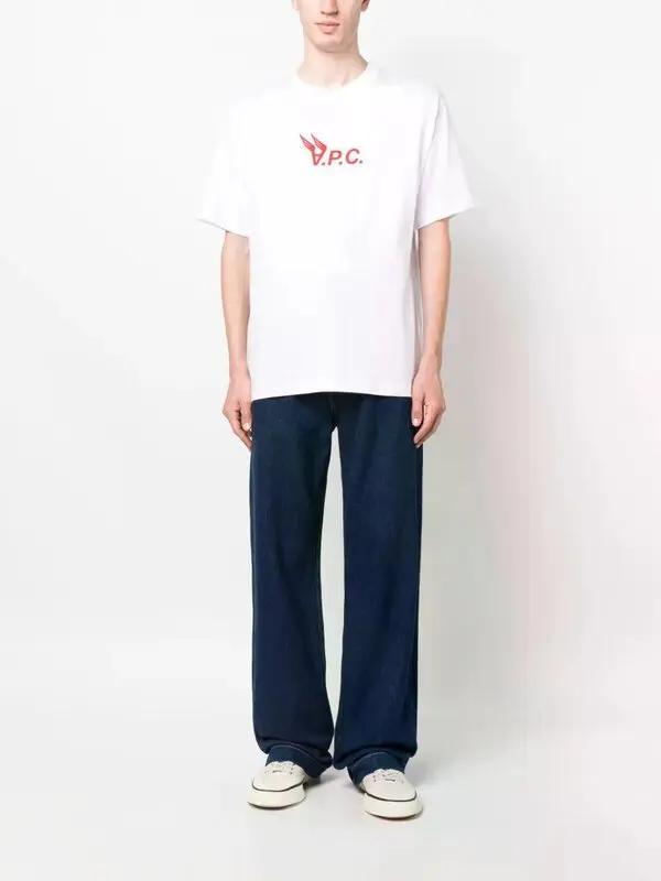 A.p.c. Hermance Logo-print Cotton T-shirt