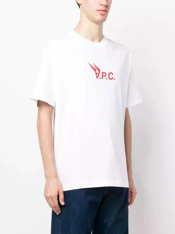 A.p.c. Hermance Logo-print Cotton T-shirt