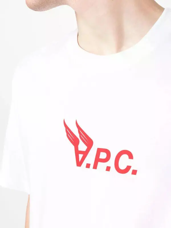 A.p.c. Hermance Logo-print Cotton T-shirt