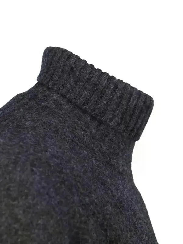 DRUMOHR Wool Roll Neck Sweater