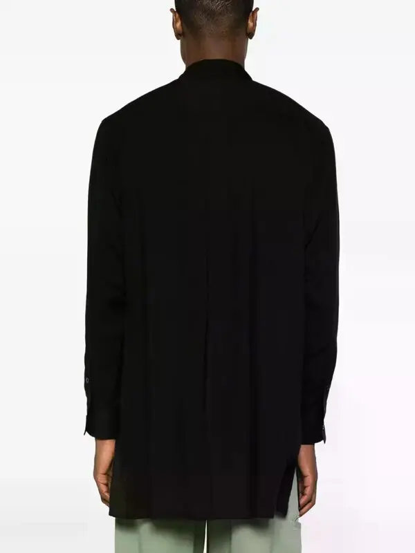 Yohji Yamamoto Drop-shoulder Classic-collar Shirt