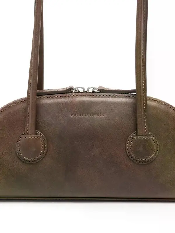 MARGESHERWOOD Leather Shoulder Bag - Brown