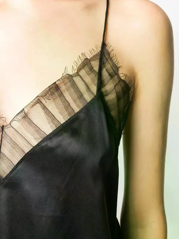 IRO PARIS Lace-trimmed Camisole - Black