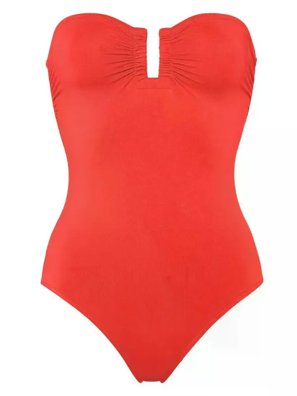 ERES Cassiopée Strapless Swimsuit - Red