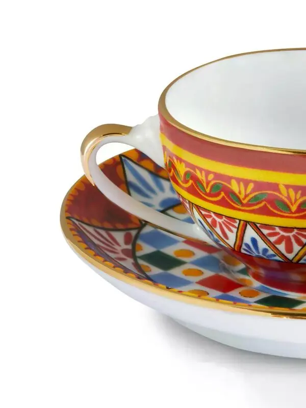 Dolce & Gabbana Carretto Siciliano Espresso Set