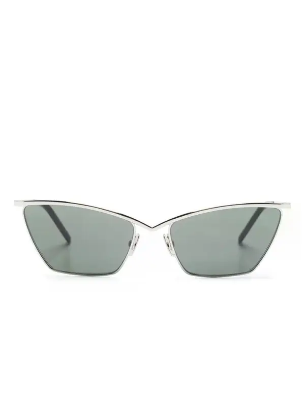 Saint Laurent Sl637 Cat-eye Sunglasses - Silver