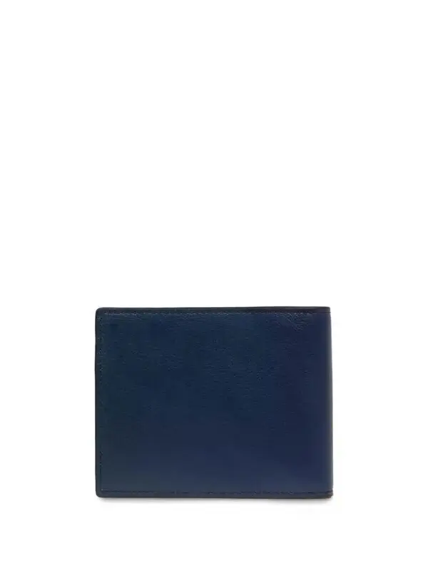 LANCEL Bi-fold Leather Wallet - Blue