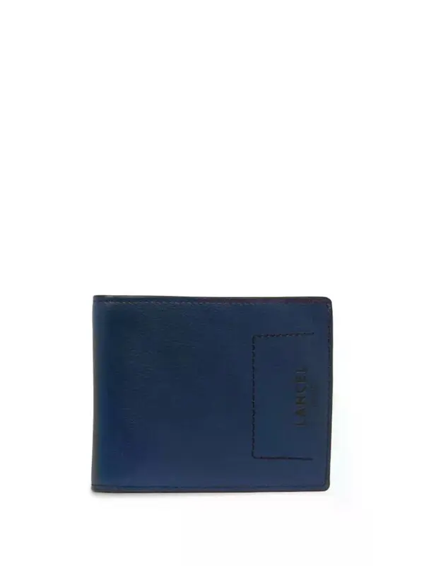 LANCEL Bi-fold Leather Wallet - Blue