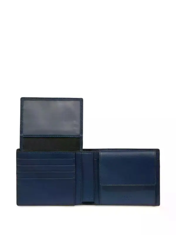 LANCEL Bi-fold Leather Wallet - Blue