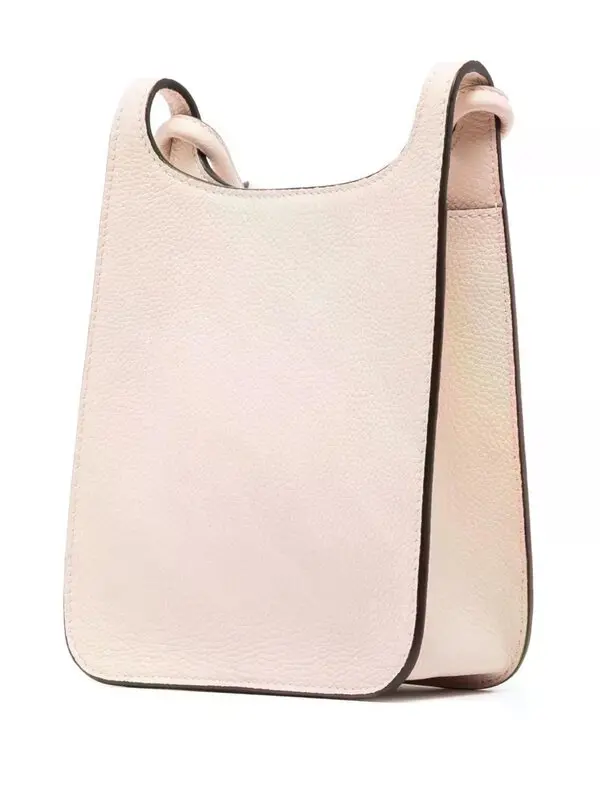 Mcm Mini Himmel Leather Crossbody Bag - Pink