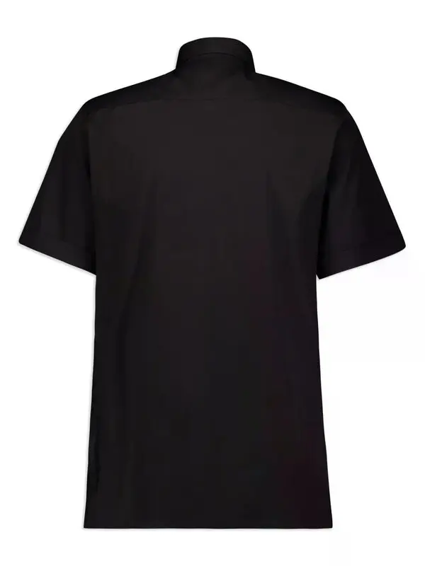 Givenchy Shirt In Poplin With Gros Grain