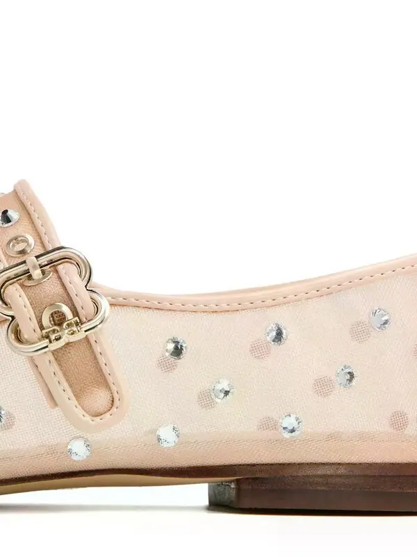Sam Edelman Michaela Shine Mary Jane Ballet Flats - Pink