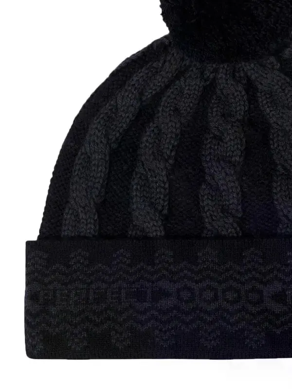 Perfect Moment Cable Knit Bobble Beanie