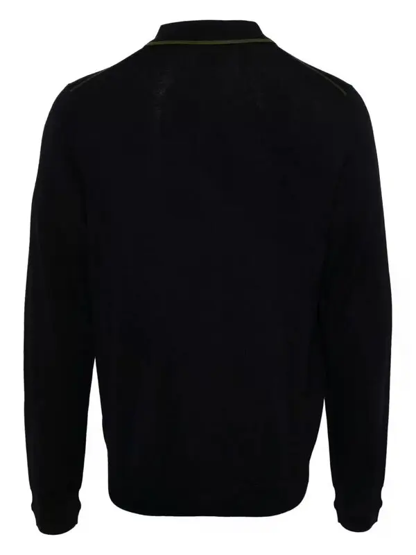 Paul Smith Merino Wool Knitted Polo