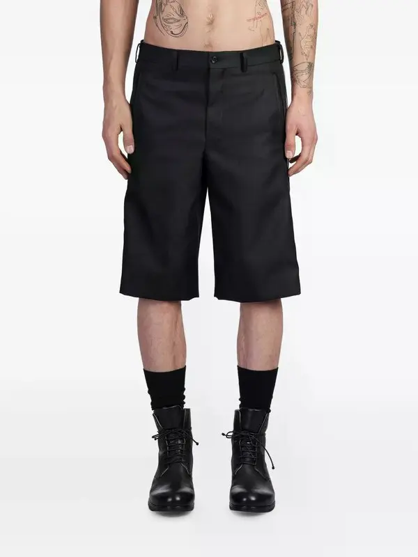 Comme Des Garçons Zip-detailing Shorts