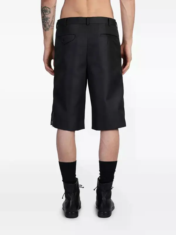 Comme Des Garçons Zip-detailing Shorts