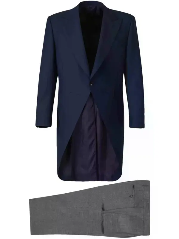 Canali Single Breasted Wool Suit - Blue