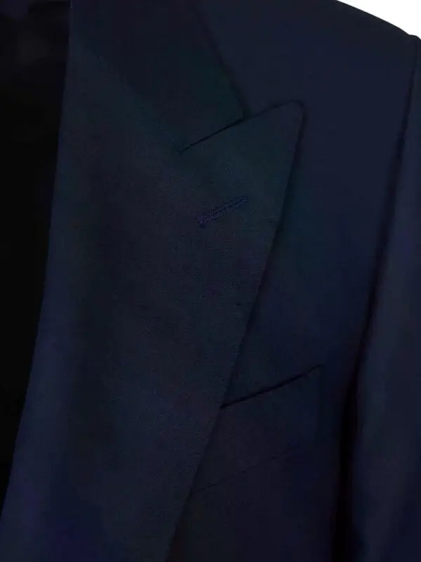 Canali Single Breasted Wool Suit - Blue
