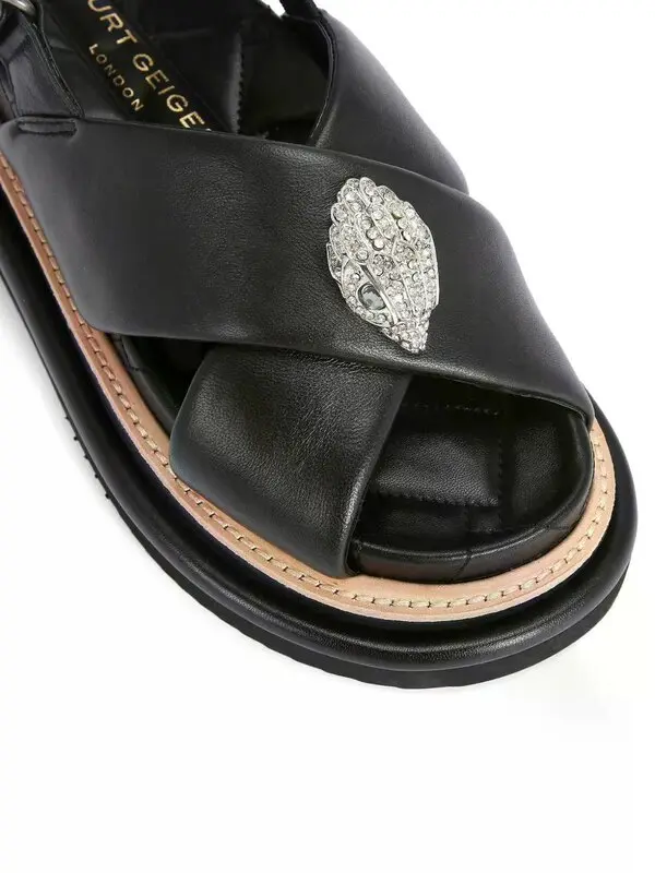 Kurt Geiger Orson Cross Strap Sandals