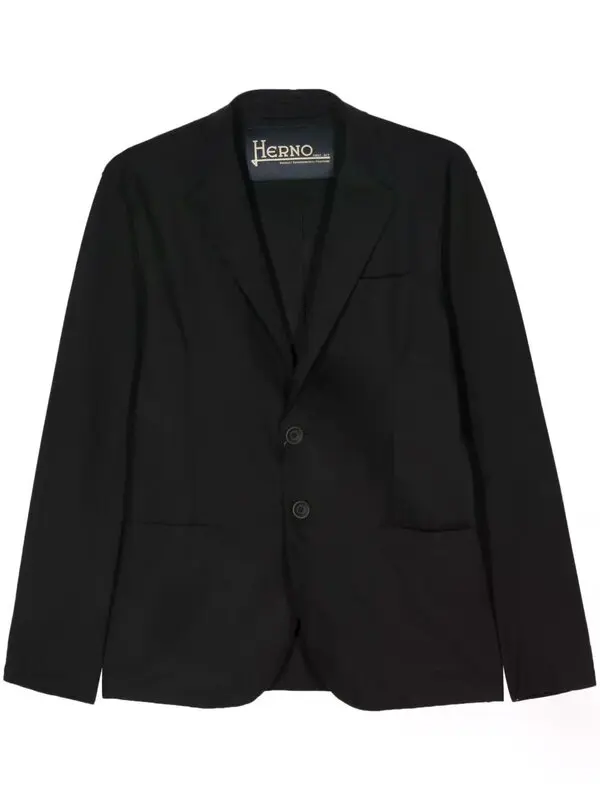 Herno Single-breasted Stretch Blazer