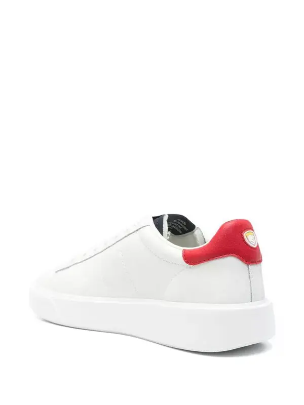 BLAUER. Leather Sneakers