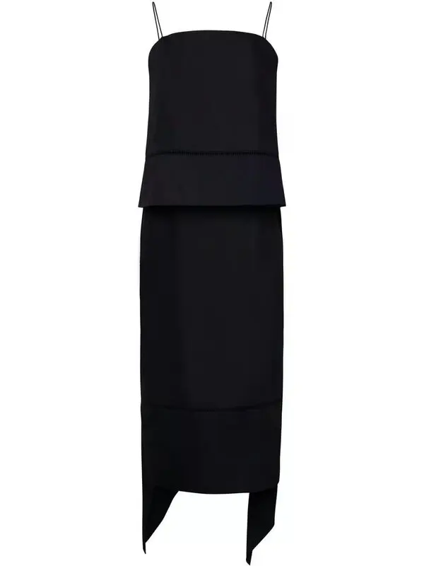 Adam Lippes Tenney Dress - Black