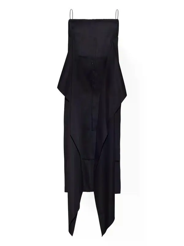 Adam Lippes Tenney Dress - Black