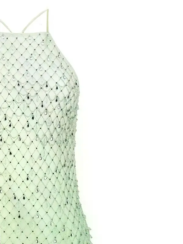 Elisabetta Franchi Crystal-embellished Gown