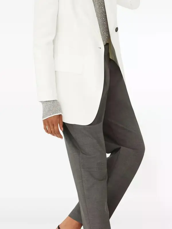 Brunello Cucinelli Gathered High-waisted Trousers