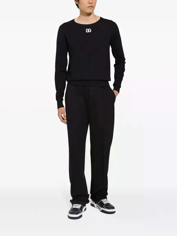 Dolce & Gabbana Pressed Crease Track Pants