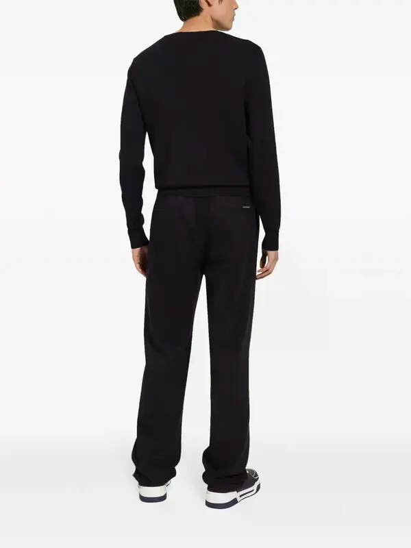 Dolce & Gabbana Pressed Crease Track Pants
