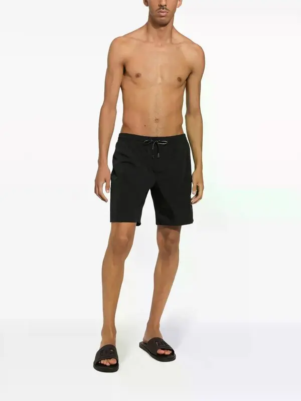 Dolce & Gabbana Dg-print Drawstring Swim Shorts