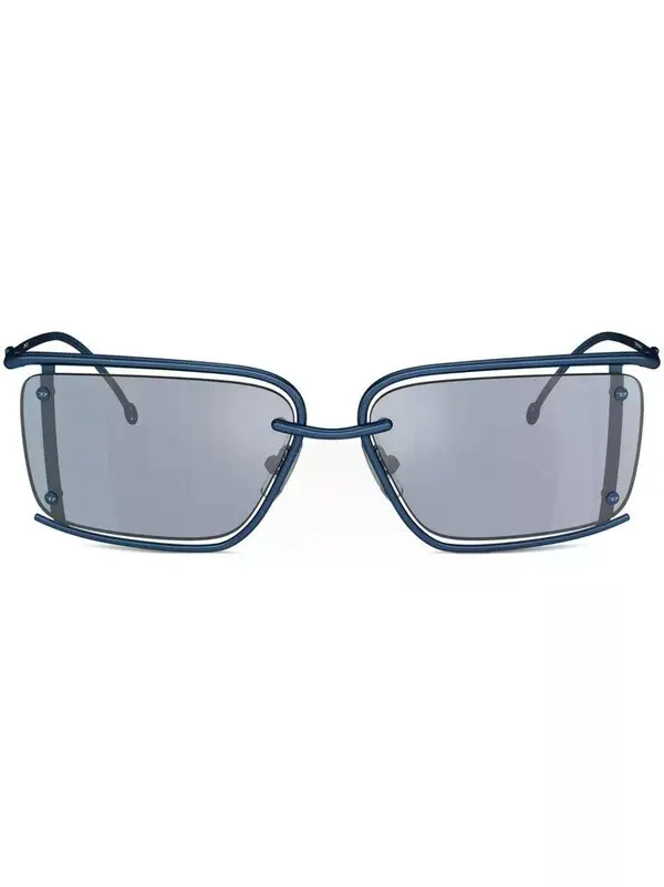 DIESEL® Rectangle-frame Sunglasses - Blue