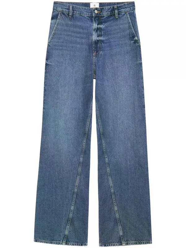 ANINE BING Briley Straight-leg Jeans