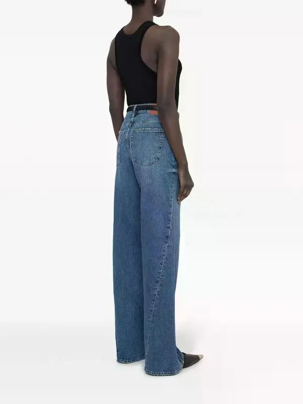 ANINE BING Briley Straight-leg Jeans