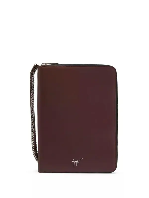 GIUSEPPE ZANOTTI Aymeric Tablet Case - Brown