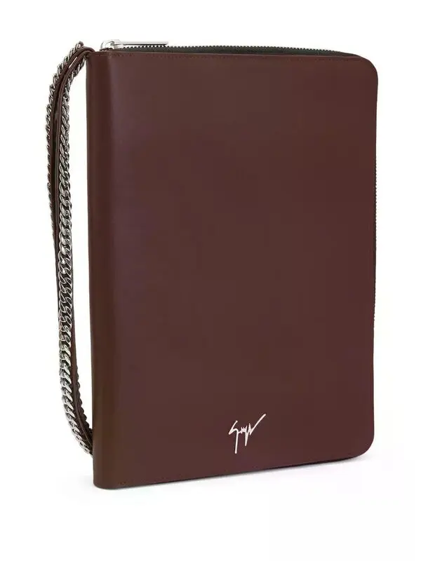 GIUSEPPE ZANOTTI Aymeric Tablet Case - Brown