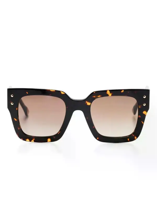 Carolina Herrera Oversized Sunglasses - Brown