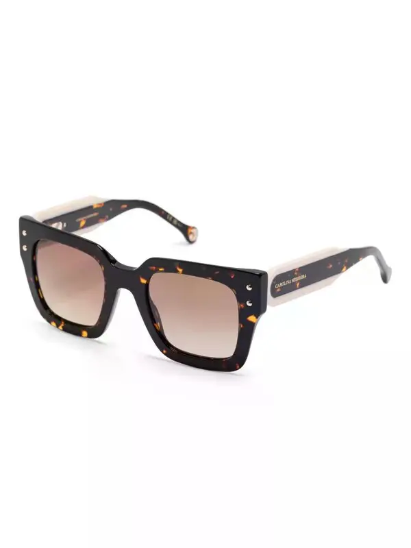 Carolina Herrera Oversized Sunglasses - Brown