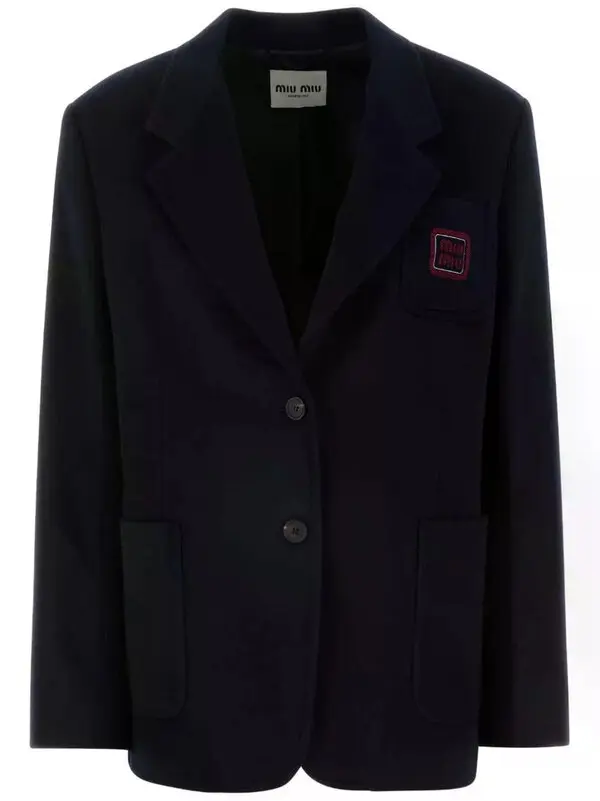 Miu Miu Wool-blend Blazer