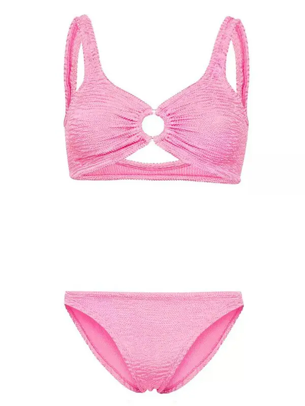 PARAMIDONNA Irina Seersucker Bikini - Pink
